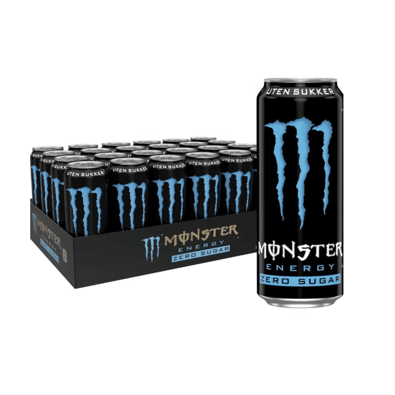 Monster Energy Absolutely Zero 24x500ml | Monster Energy | Fri frakt ...