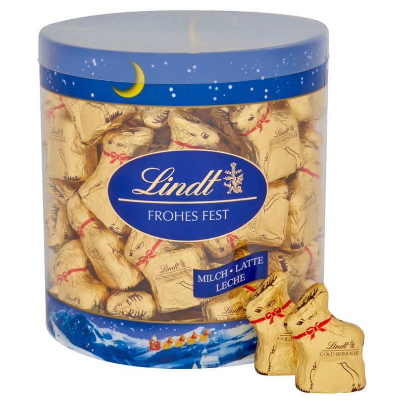 Lindt Gold Reindeer Milk Chocolate 10g | Lindt | Fri frakt over 500,-